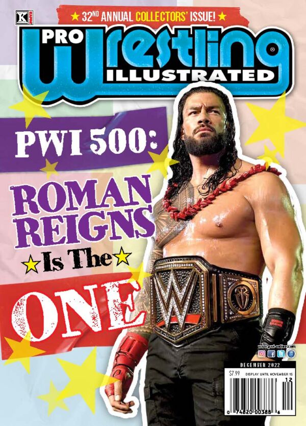 ALTERNATE COVER: 2022 PWI “500” Issue: ROMAN IS THE ONE – PWI Pro ...