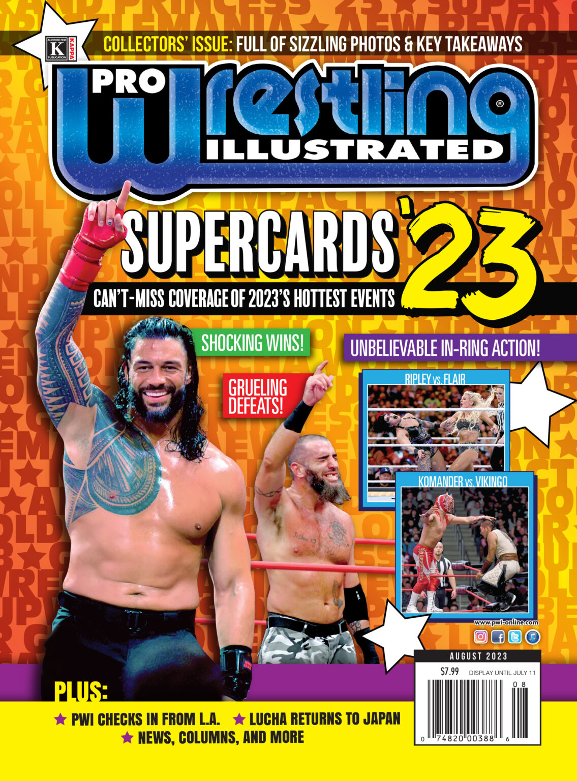 PWI Pro Wrestling Illustrated – The World's #1 Wrestling Magazine
