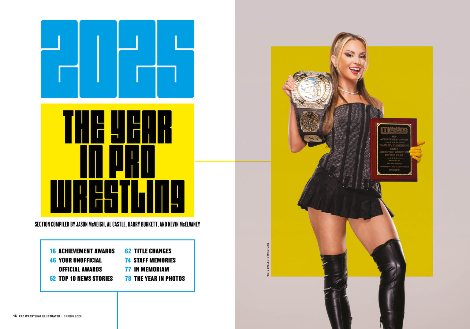 2025: The Year In Wrestling (Achievement Awards) – PWI Pro Wrestling ...